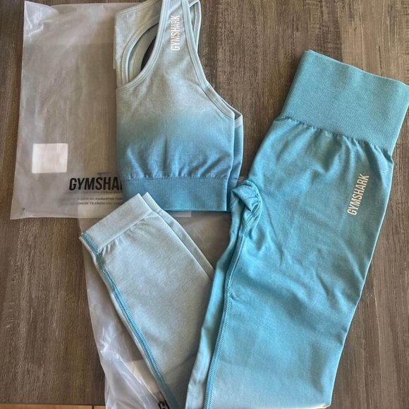 Gymshark | Pants & Jumpsuits | New Gymshark Ombre Set S | Poshmark